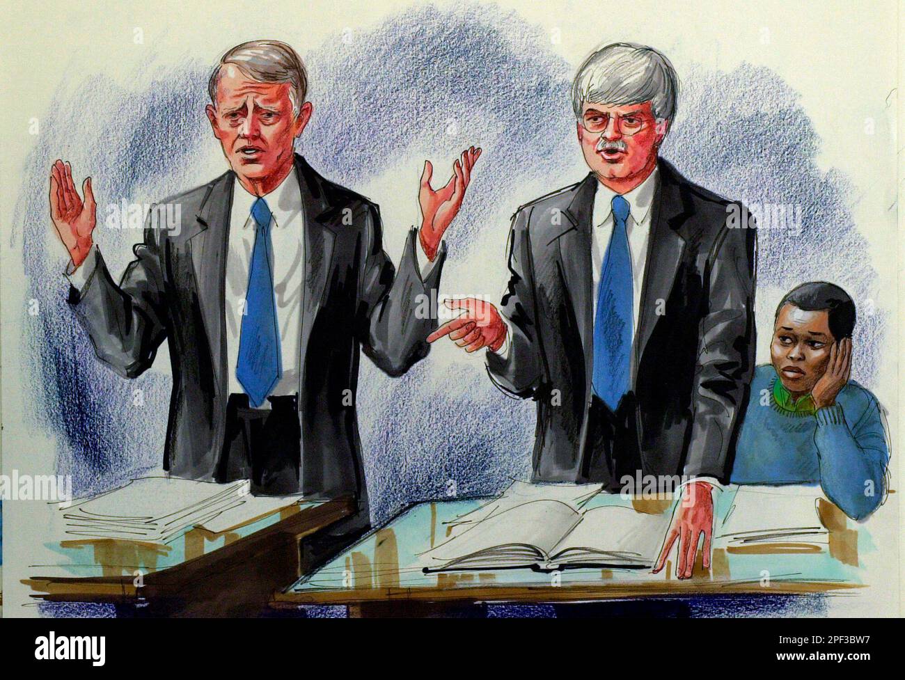 Lee Boyd Malvo Drawings