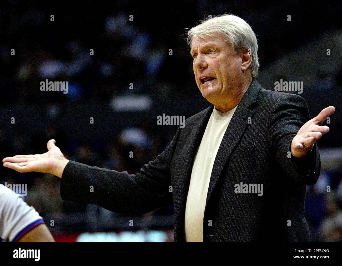 Dallas Mavericks coach Don Nelson talks to his players during the ...