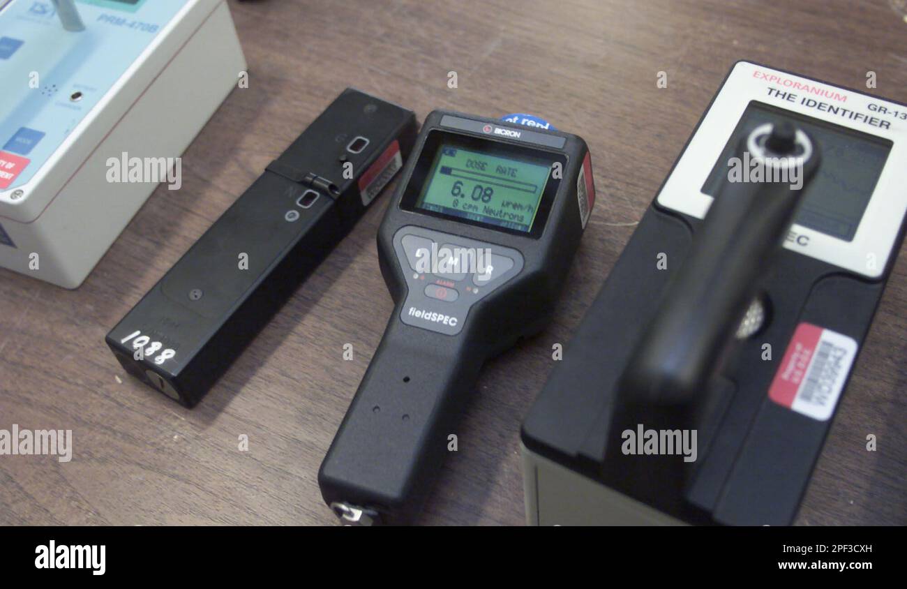 ** ADVANCE FOR WEEKEND OF DEC. 13-14 ** A variety of detection devices ...