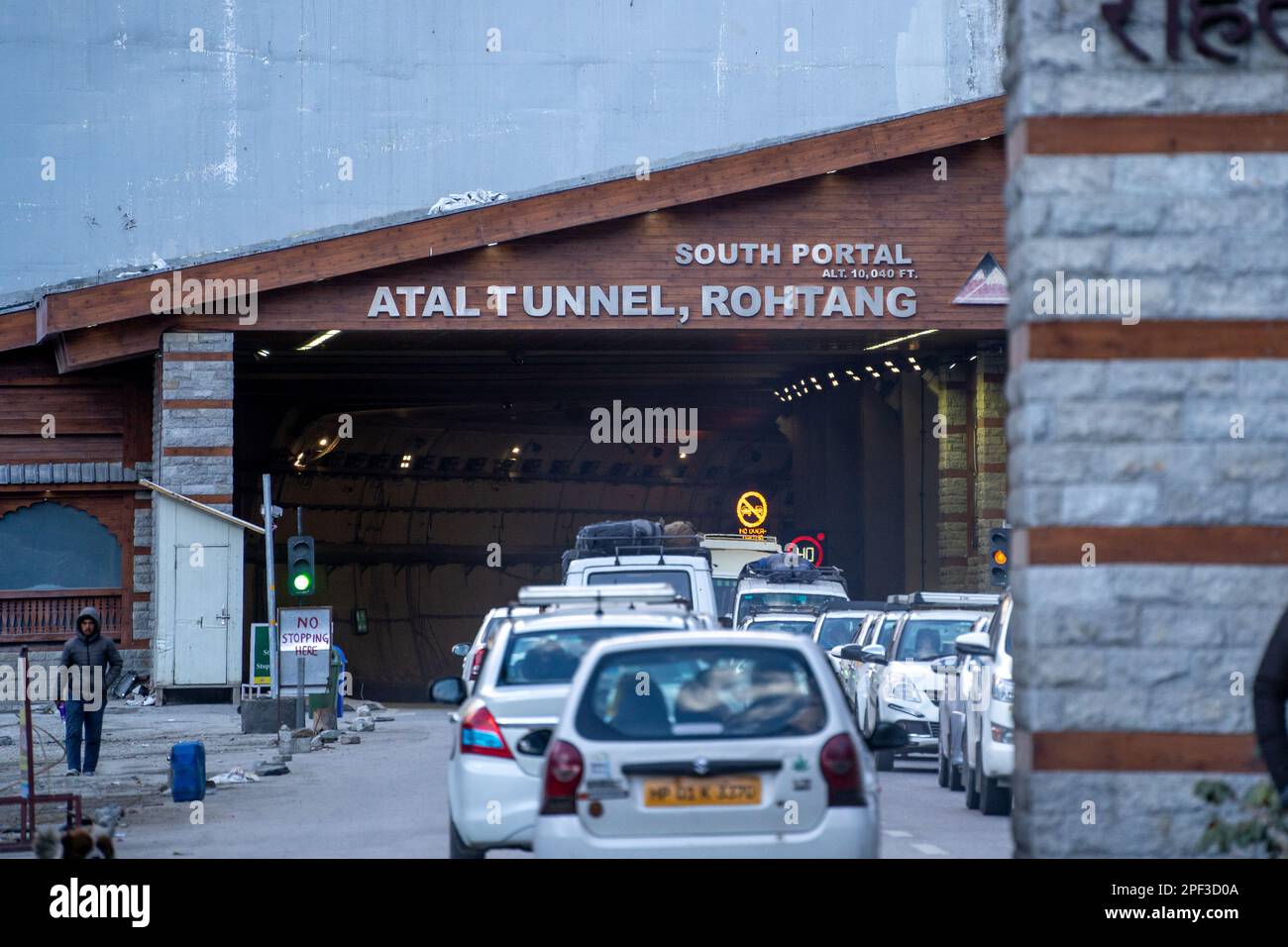 South portal of worlds longest high altitude tunnel the atal tunnel ...