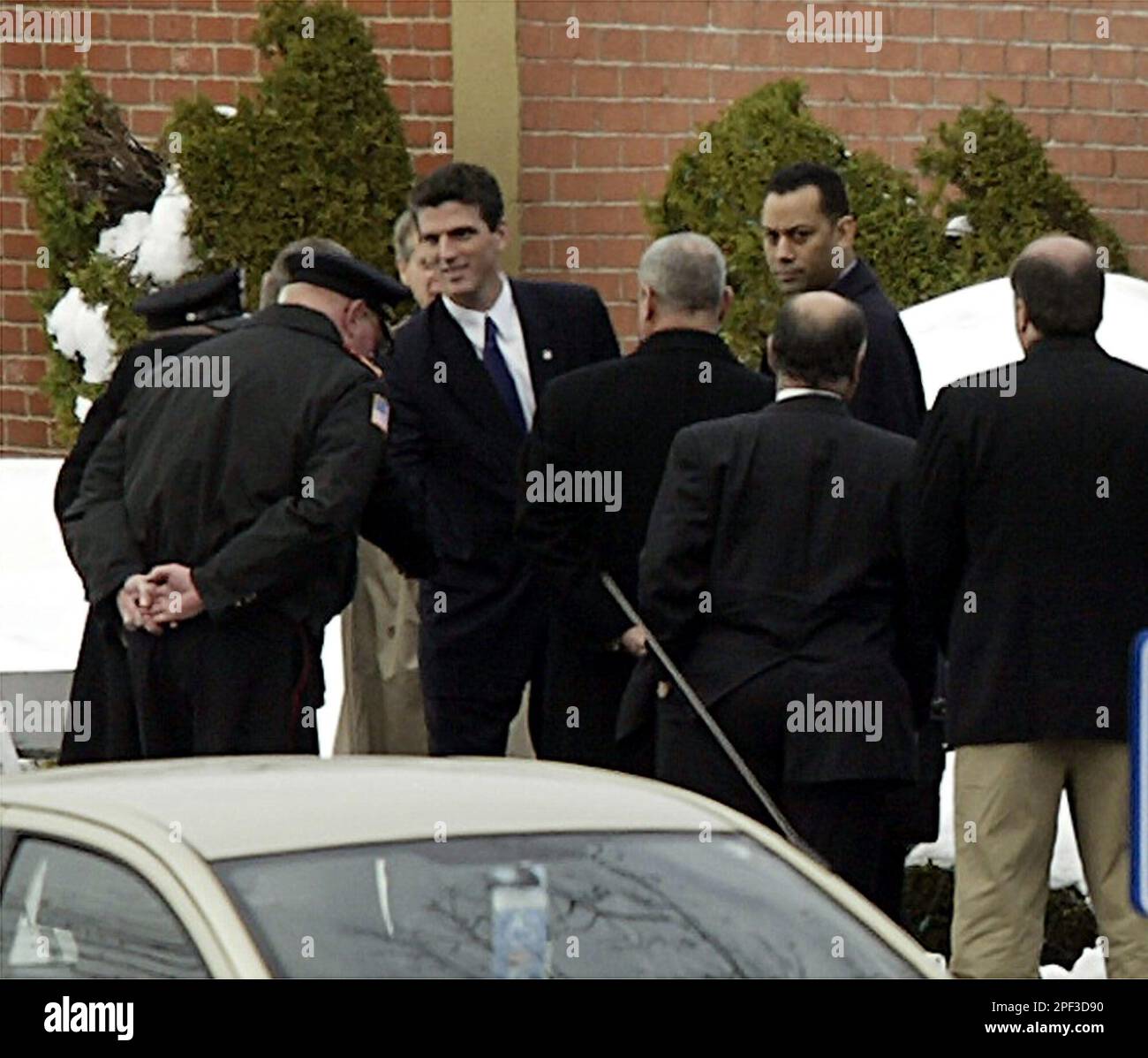 Rhode Island Attorney General Patrick Lynch, second from left, arrives ...
