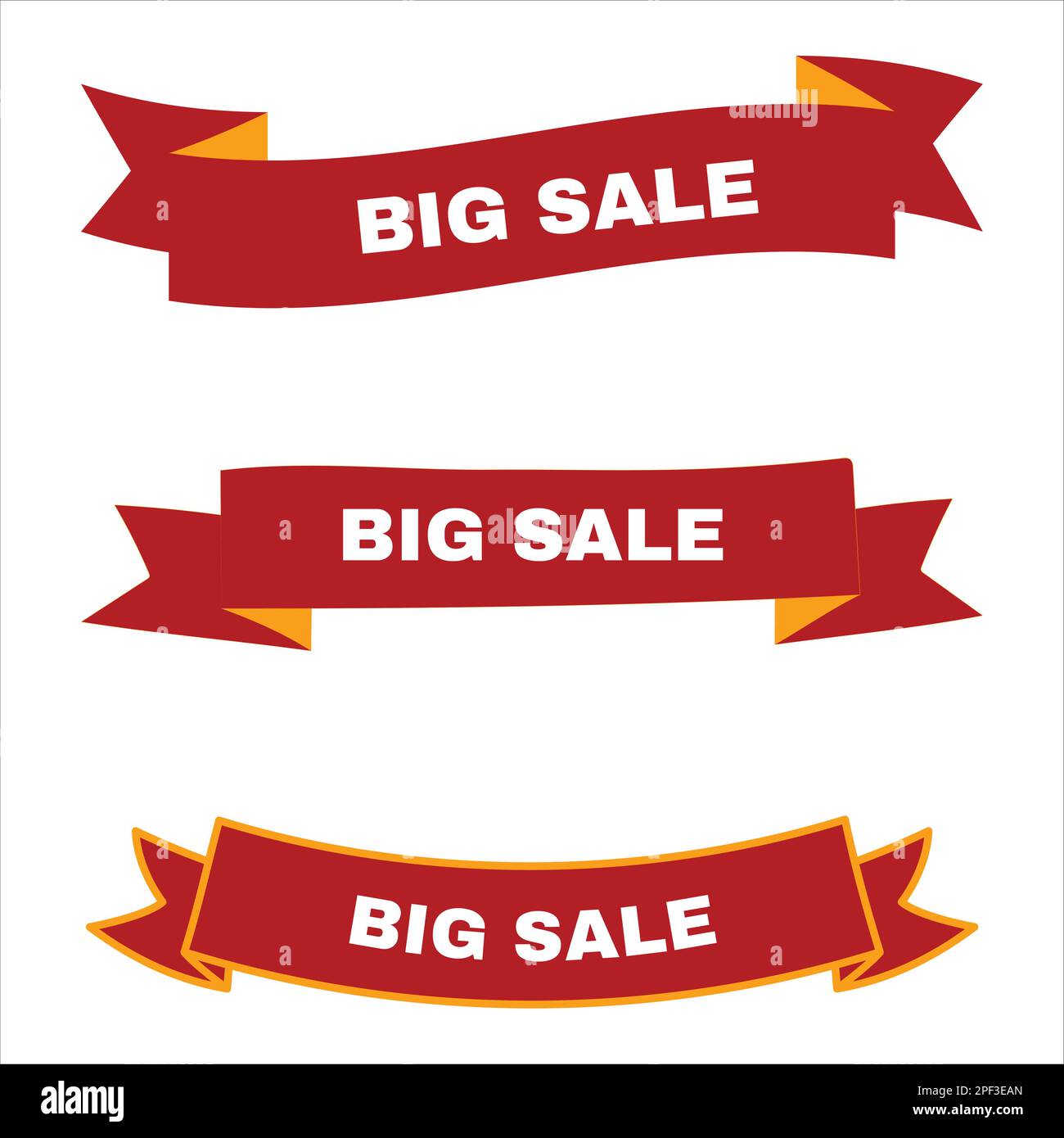 Collection of big sale banner design. Big sale banner. sales banner ...