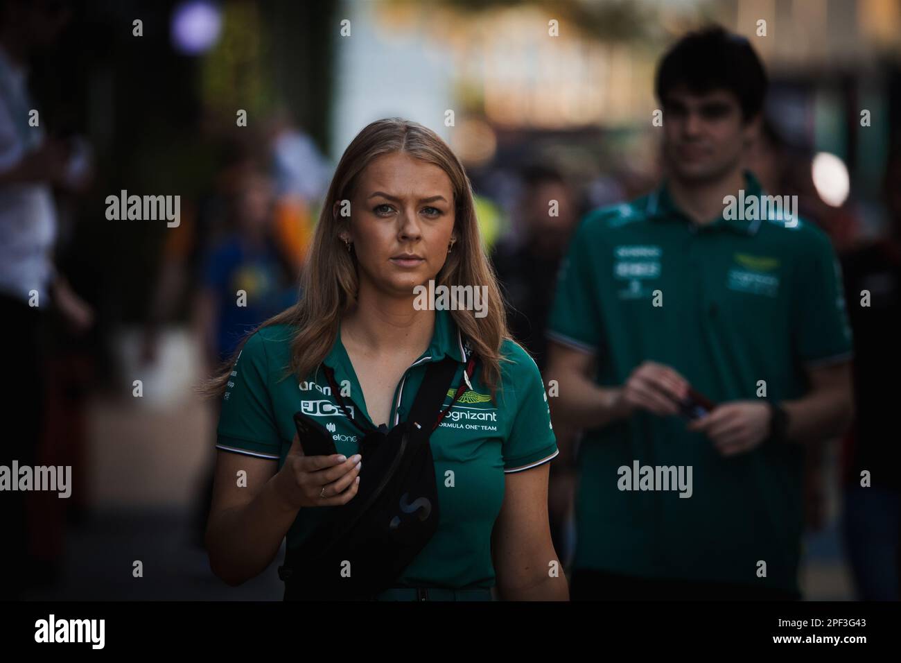 Jeddah, Saudi Arabia. 16th Mar, 2023. Eve Merrell (GBR) Aston Martin F1 ...