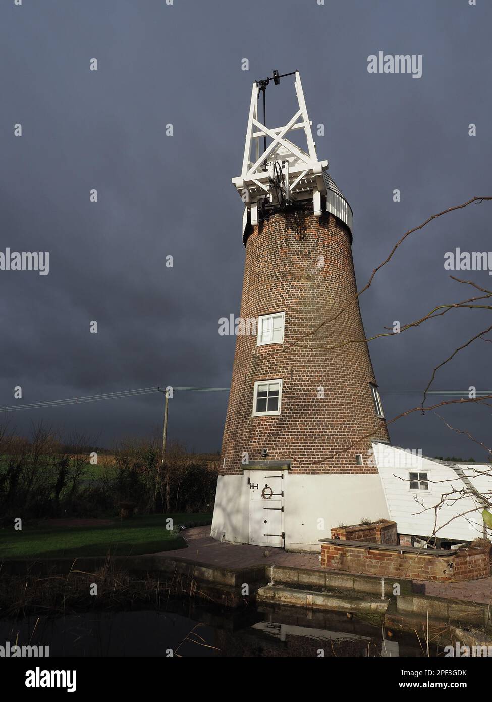 High's Drainage Mill, Potter Heigham, Norfolk Broads Stock Photo - Alamy