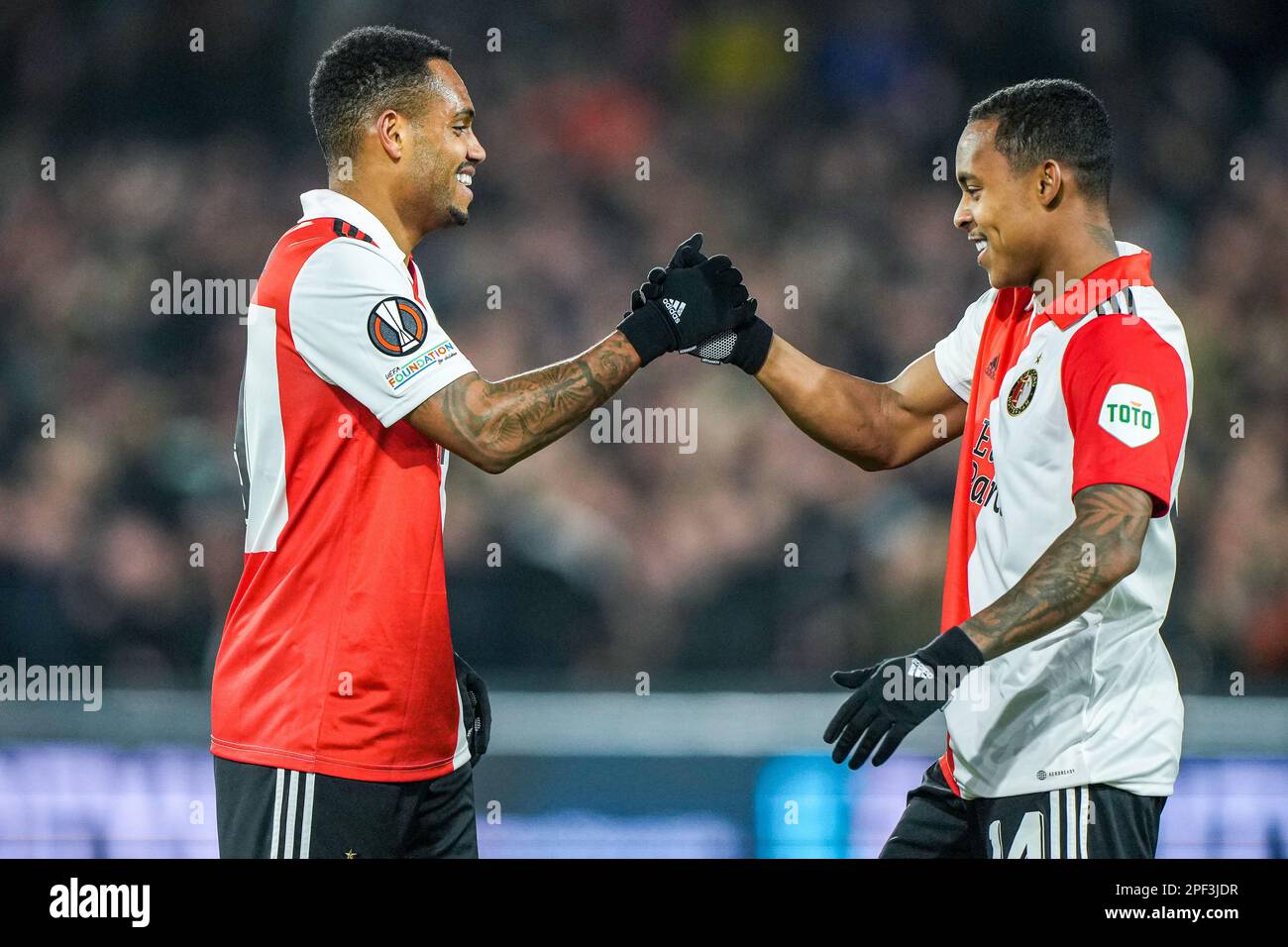 Rotterdam - Danilo Pereira da Silva of Feyenoord celebrates the 7-0 ...