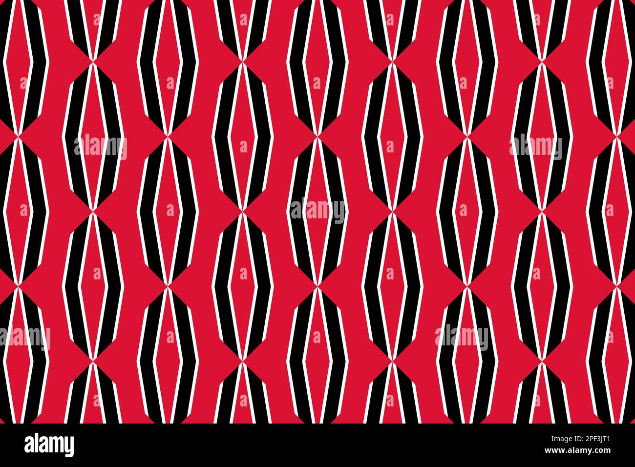 Geometric pattern in the colors of the national flag of Trinidad and ...