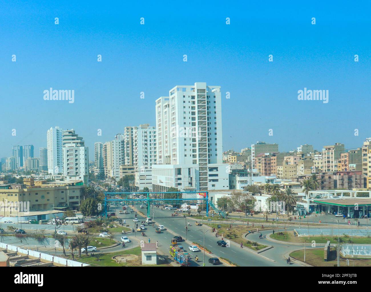 Cityscape Hustle: A View of Urban Life in Motion Stock Photo - Alamy