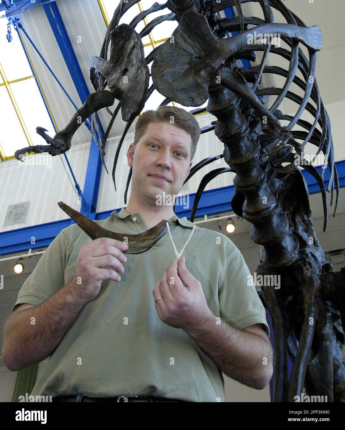 Dallas Evans, science curator at the Children's Museum of Indianapolis ...