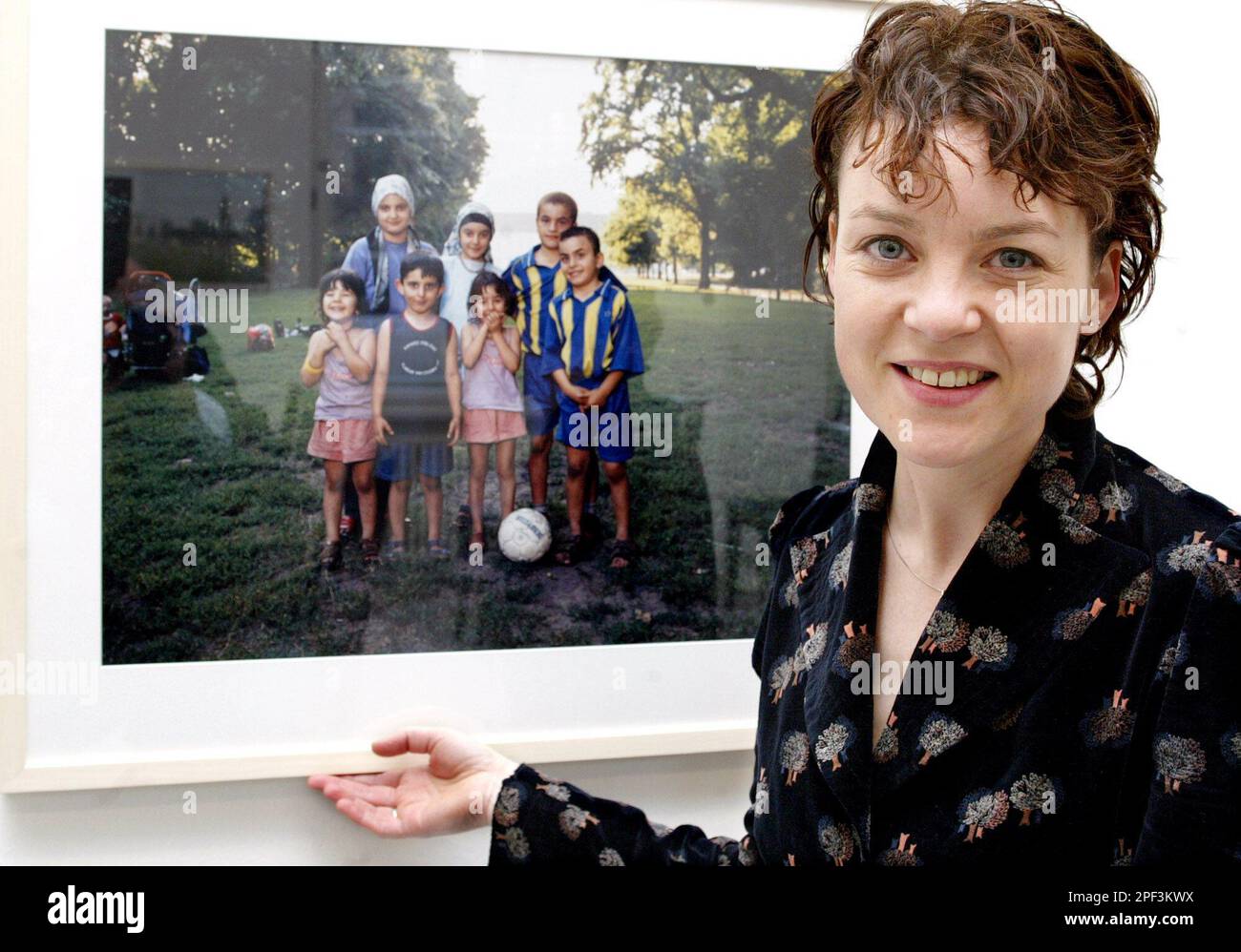 Die niederlaendische Fotografin Anne van Gelder aus Weesp bei Amsterdam ...