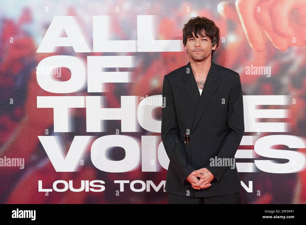 Louis Tomlinson attends the premiere of All Of Those Voices at Cineworld in London. Picture date ...