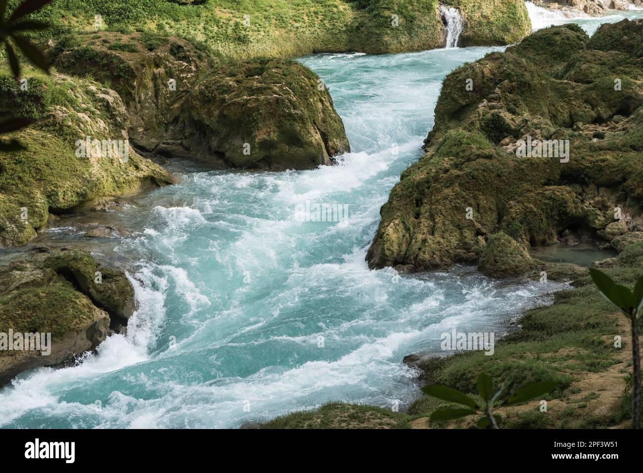 River at Las Nubes, Chiapas State, Mexico Stock Photo - Alamy