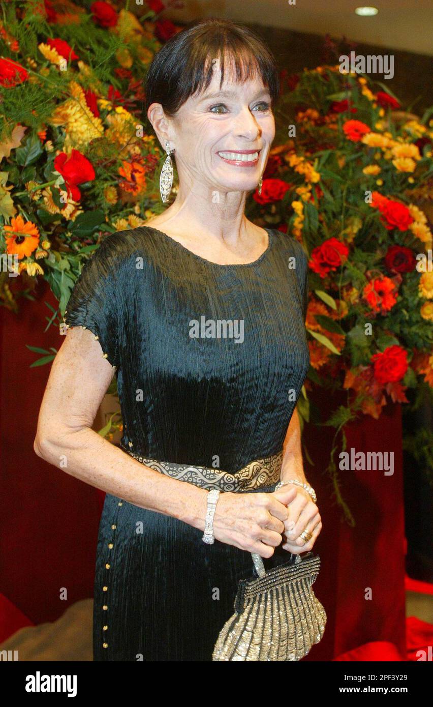 Geraldine Chaplin, Tochter von Charlie Chaplin, posiert fuer die ...