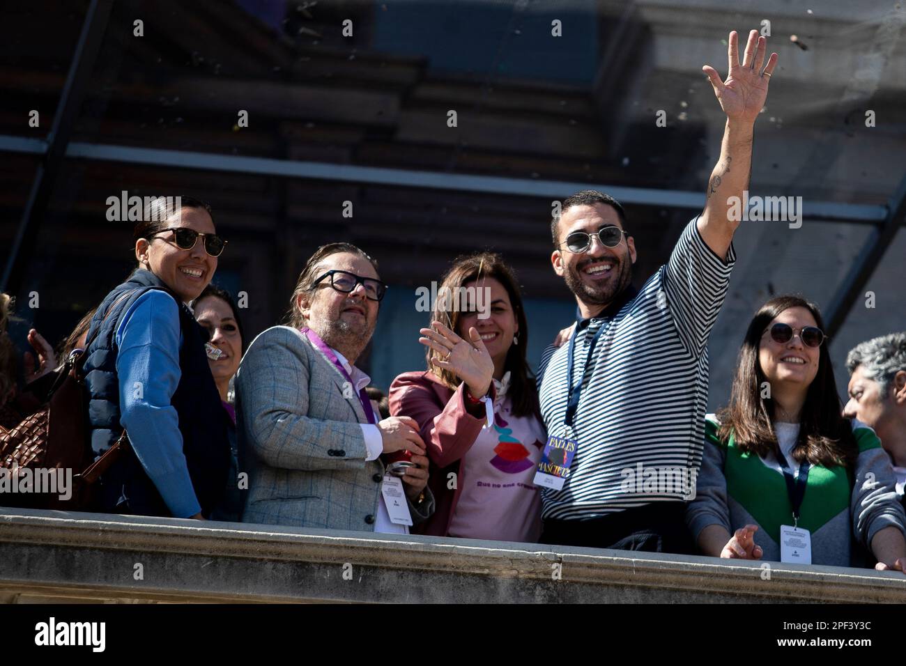 Valencia, Spain. 16th Mar, 2023. Actor Miguel Angel Silvestre before ...