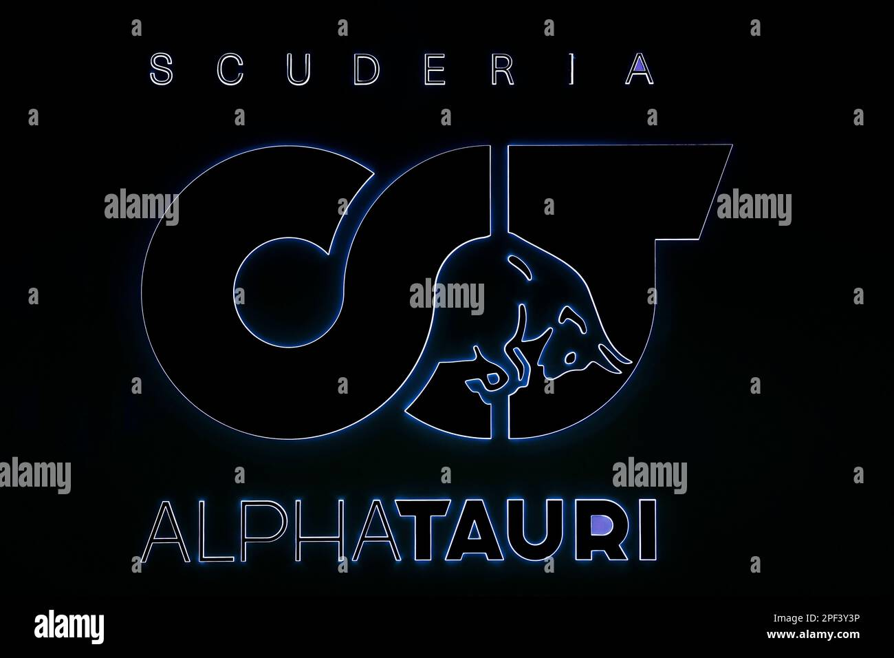 Jeddah, Saudi Arabia. 16th Mar, 2023. Scuderia AlphaTauri Logo, F1 ...