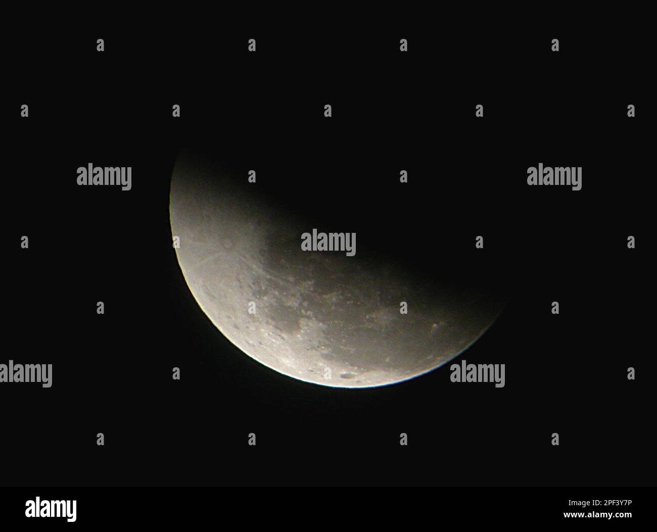 The full moon reappears from the shadow of the Earth as a lunar eclipse ...