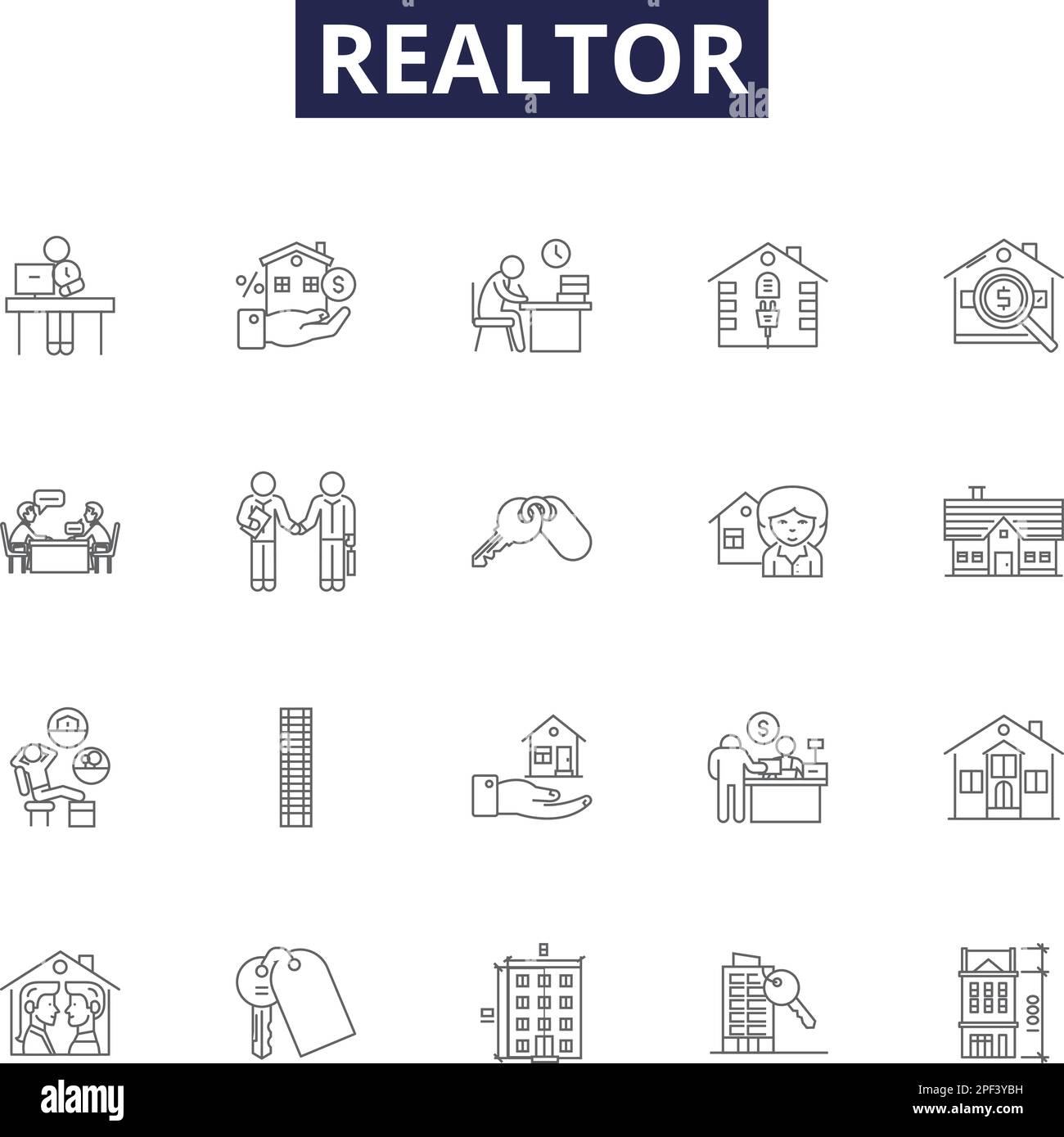 Commercial listings Stock Vector Images - Alamy