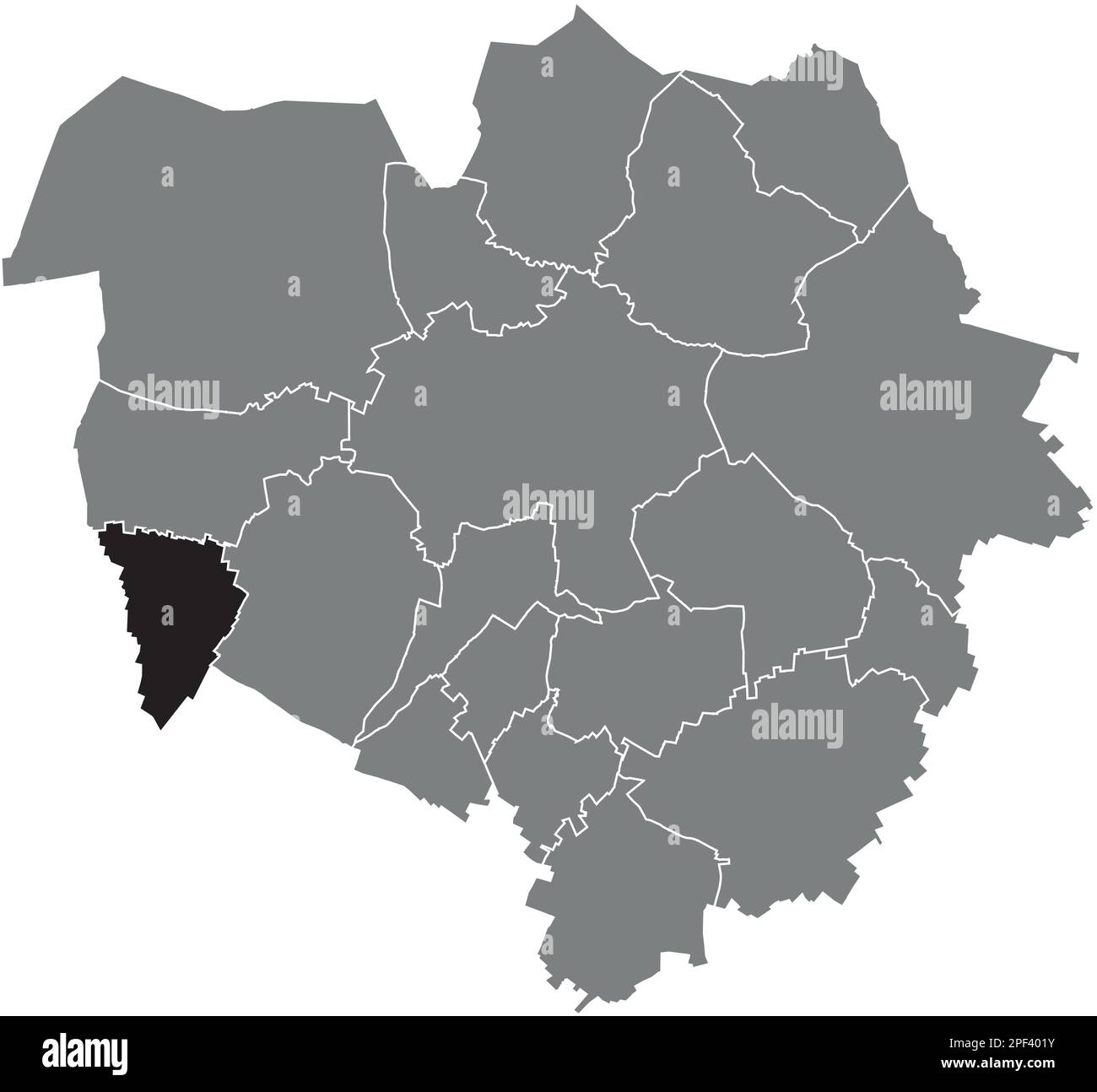 Mons map Stock Vector Images - Alamy