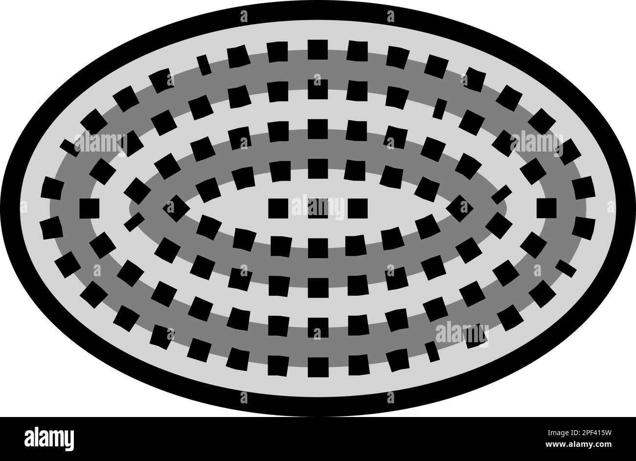 floormat living room color icon vector illustration Stock Vector Image ...