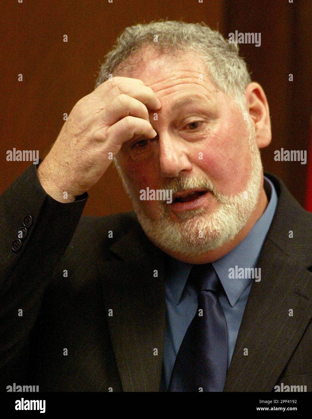 Wayne Masters, husband of murdered Ruth Masters, testifies during Eric ...