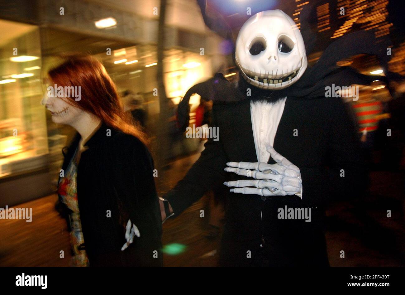 Rebecca Rosko, left, and her husband Steve Brown, right, in the roles ...