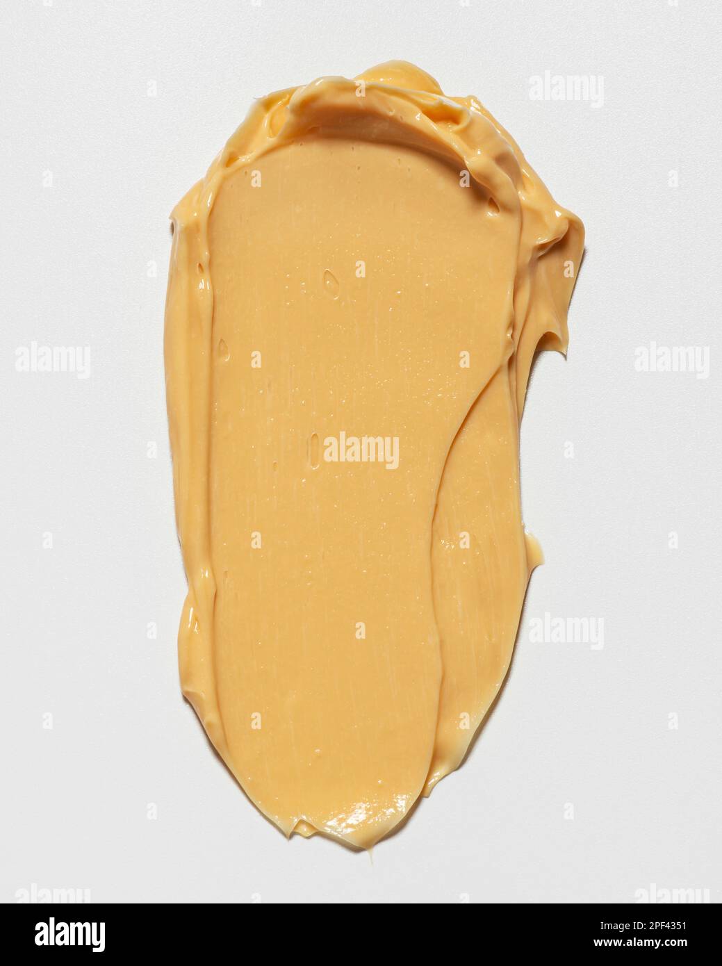 texture of colored face cream. A smear of cream. Face mask Stock Photo ...