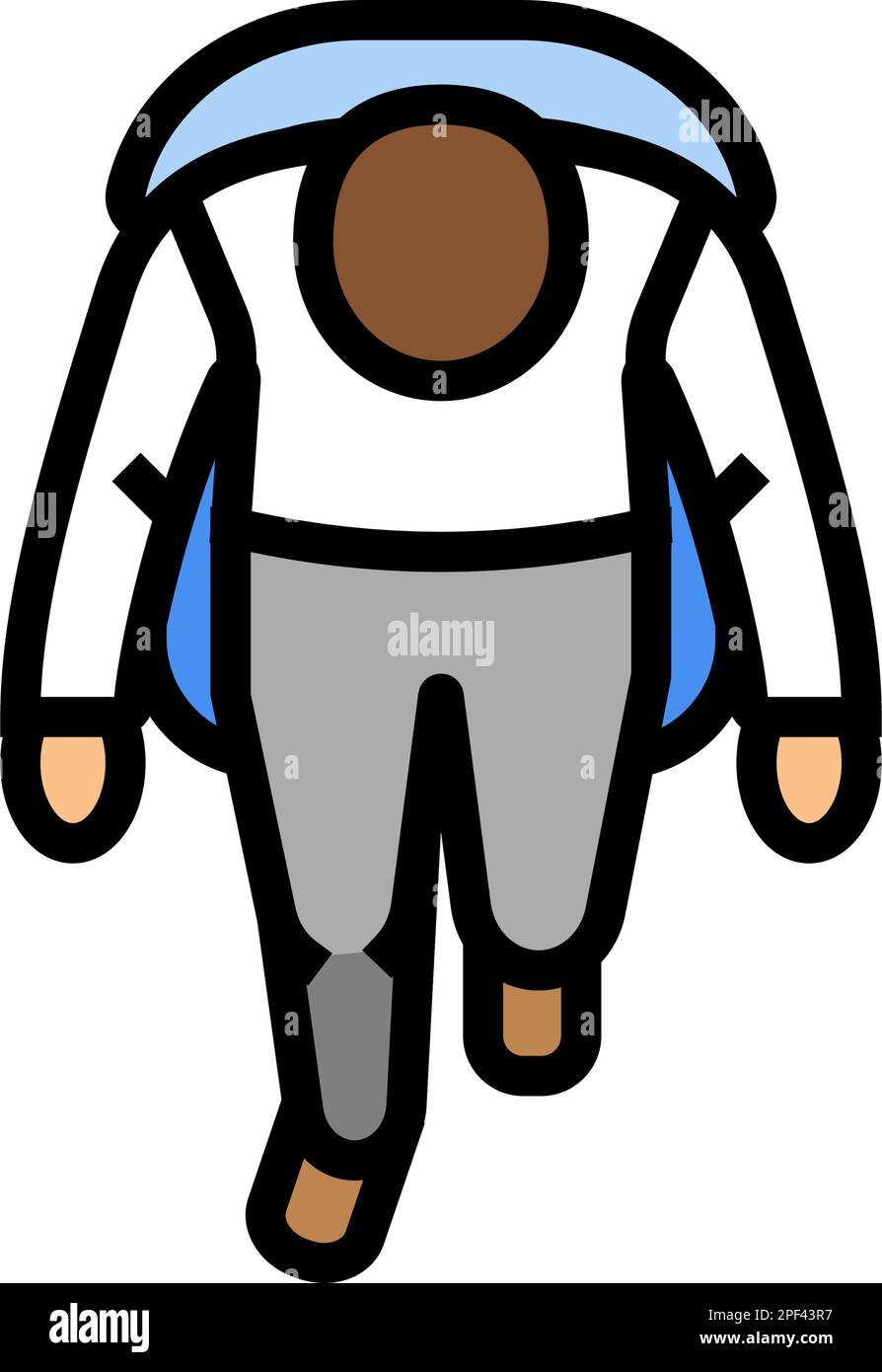 people sitting on a chair top view color icon vector illustration Stock ...