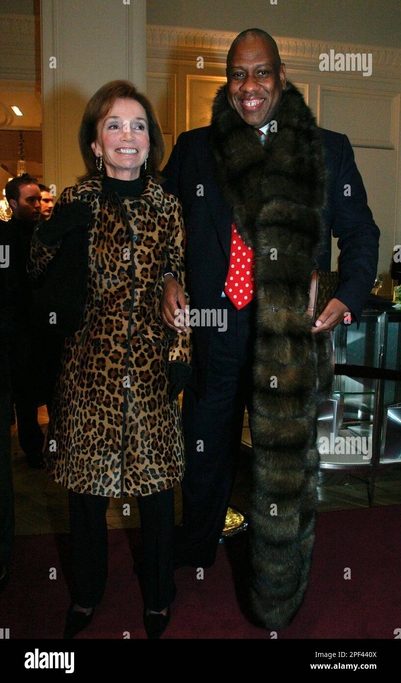 Lee Radziwell, sister of the late Jacqueline Kennedy-Onassis, and Andre ...