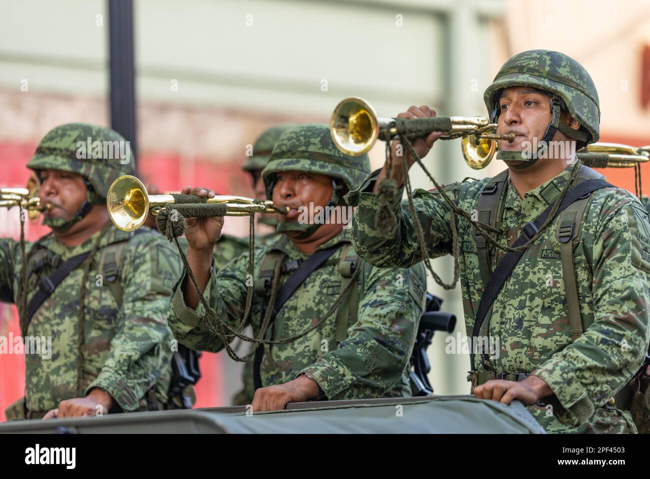 Matamoros, Tamaulipas, Mexico - September 16, 2022: Desfile 16 de ...