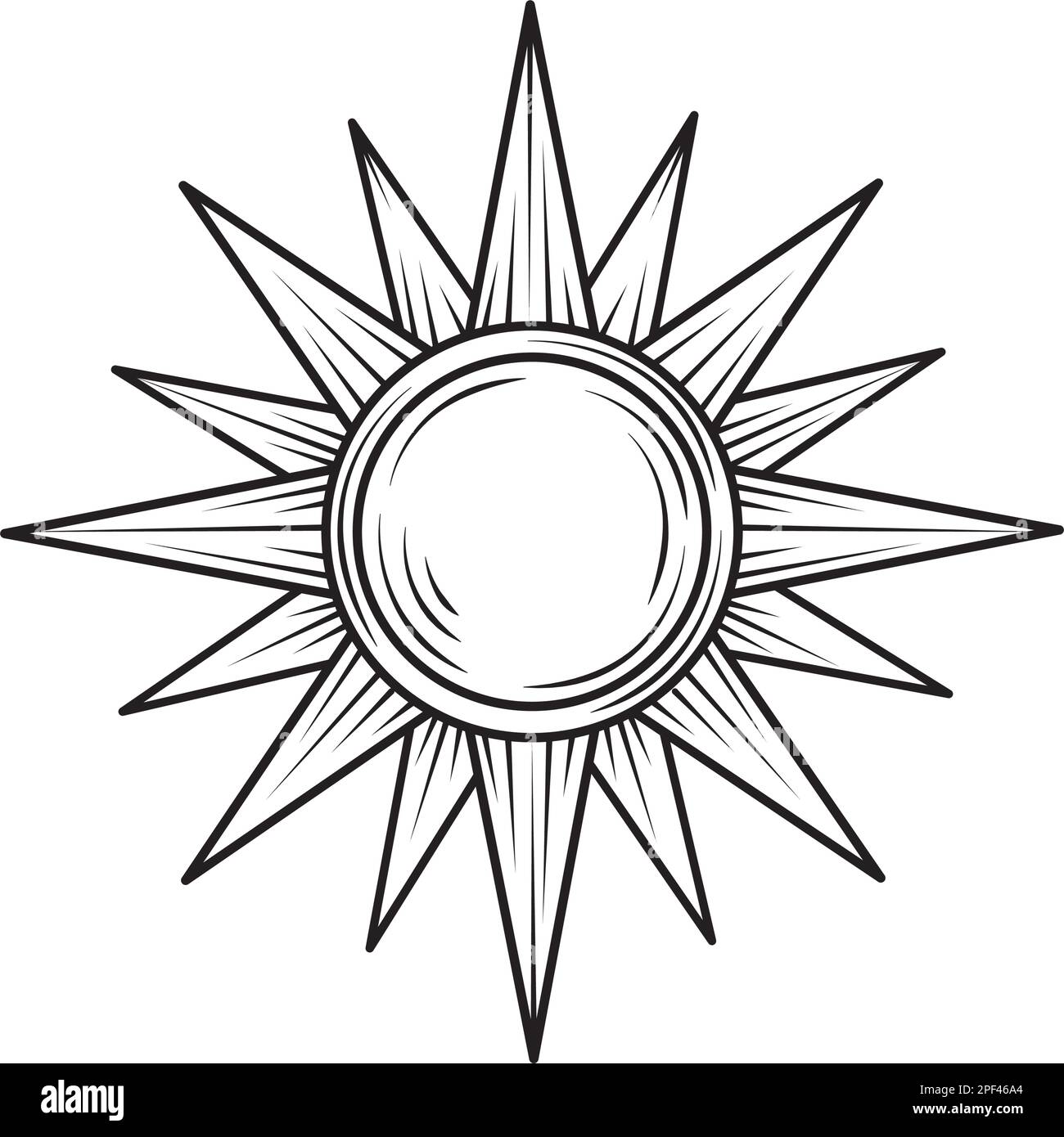 astrology sun magic Stock Vector Image & Art - Alamy