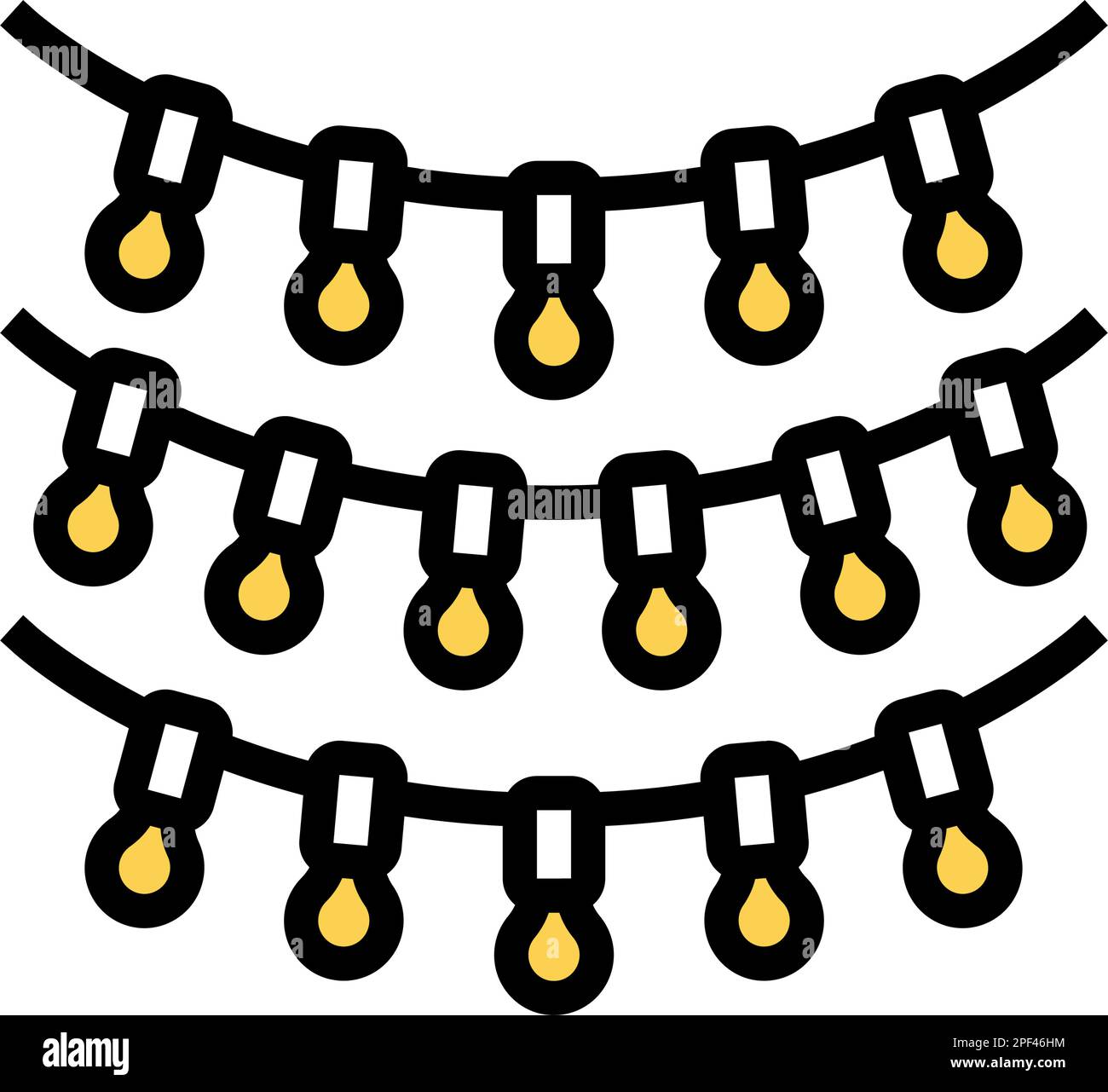 Twinkle lights sign Stock Vector Images - Alamy