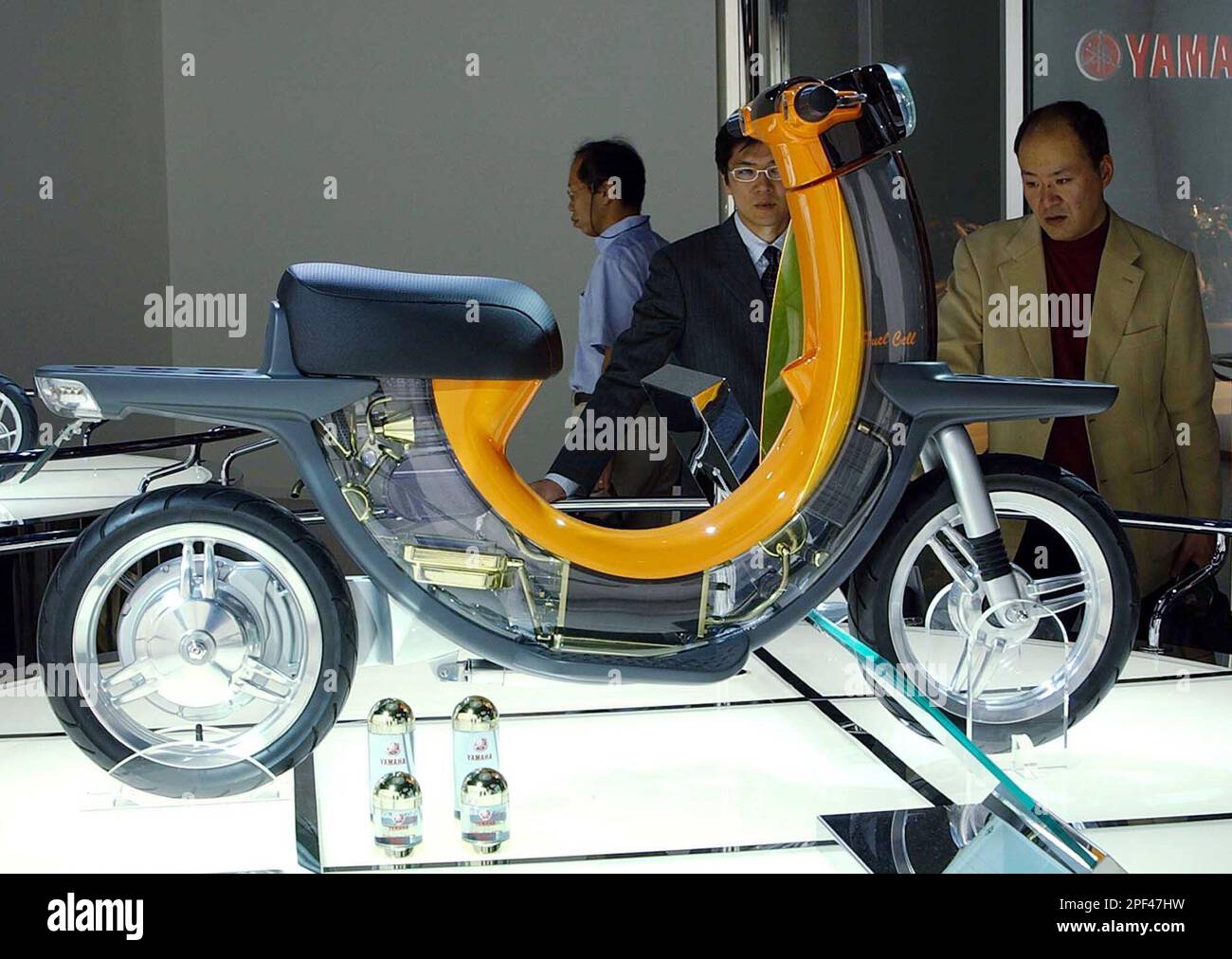 Yamaha's FC06 scooter, world's first two-wheeler powered by a direct ...