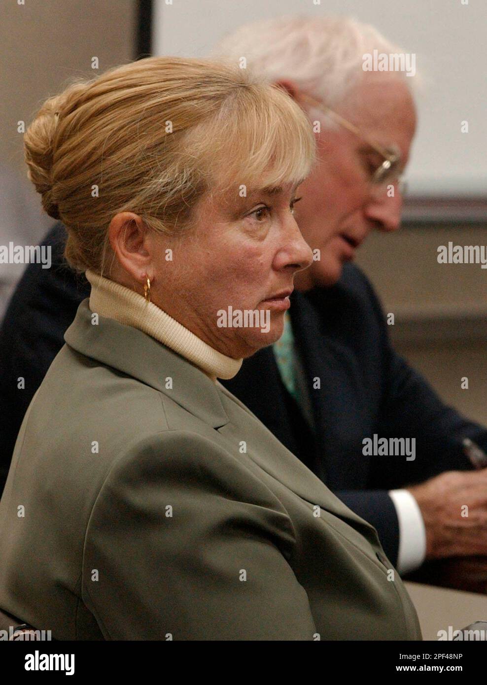 Former Agriculture Commissioner Meg Scott Phipps listens as her ...