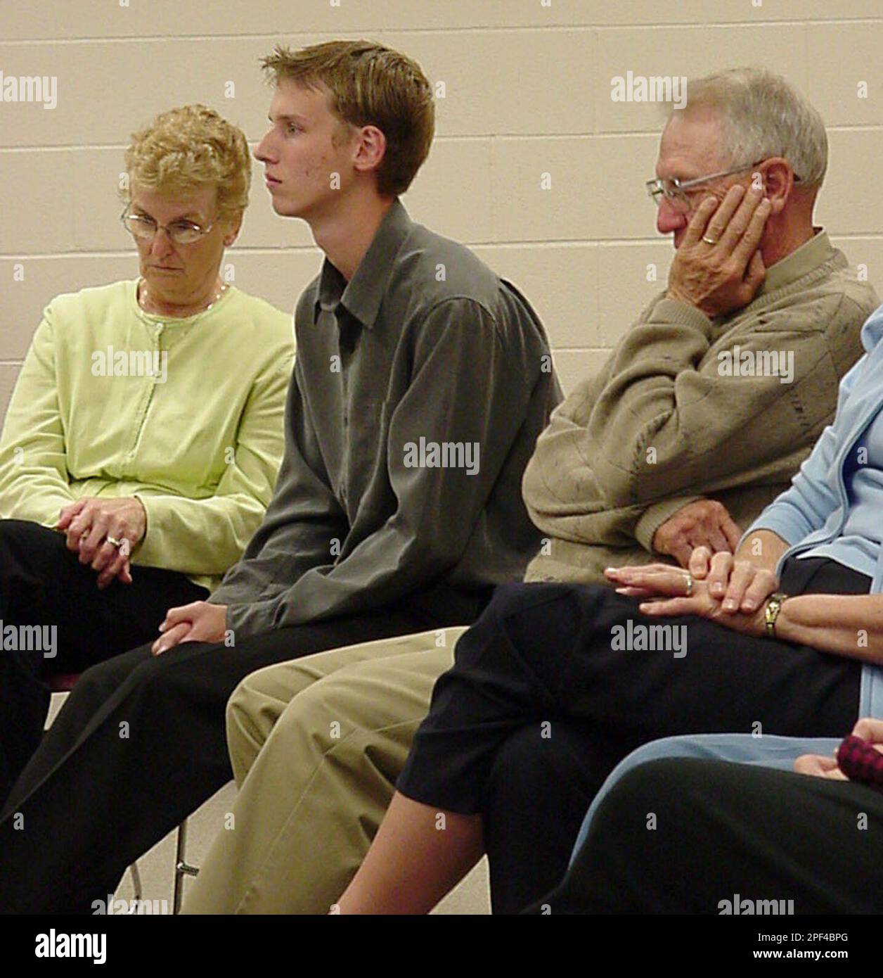 Relatives of Debra Jenner-Tyler, from left, Jenner-Tyler's mother ...