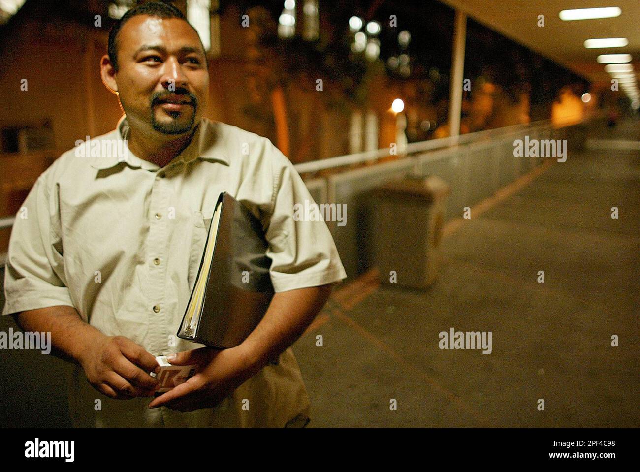 **ADVANCE FOR SUNDAY, NOV. 2** Former gang member Alex Sanchez, project ...