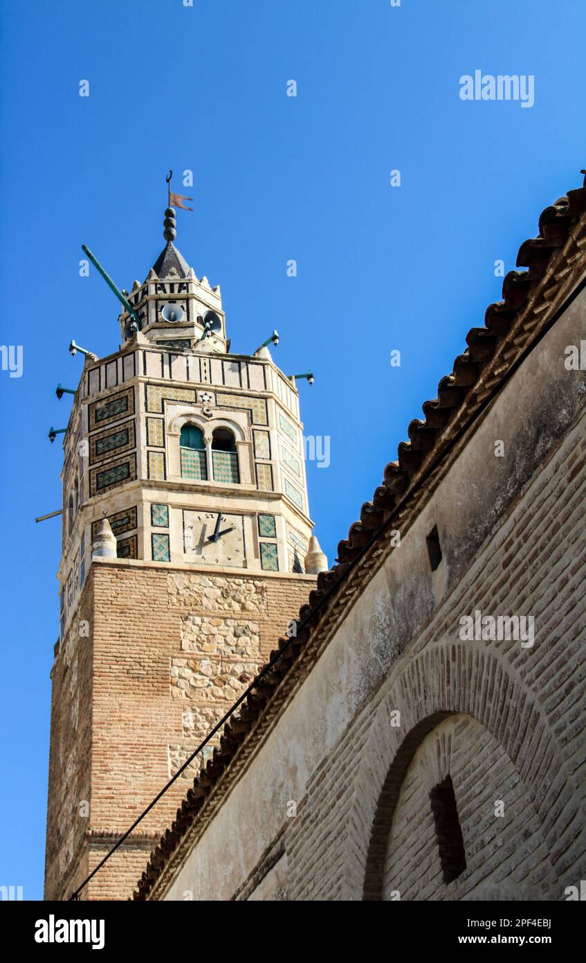 The Great Mosque of Testour in Tunisia, North Africa Stock Photo - Alamy