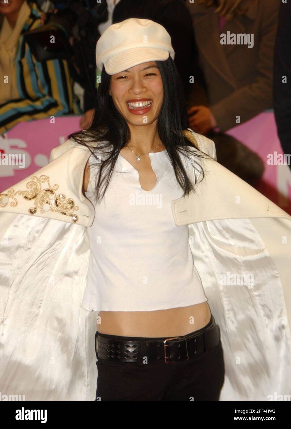 British violinist Vanessa Mae, arrives in London's Kensington High ...