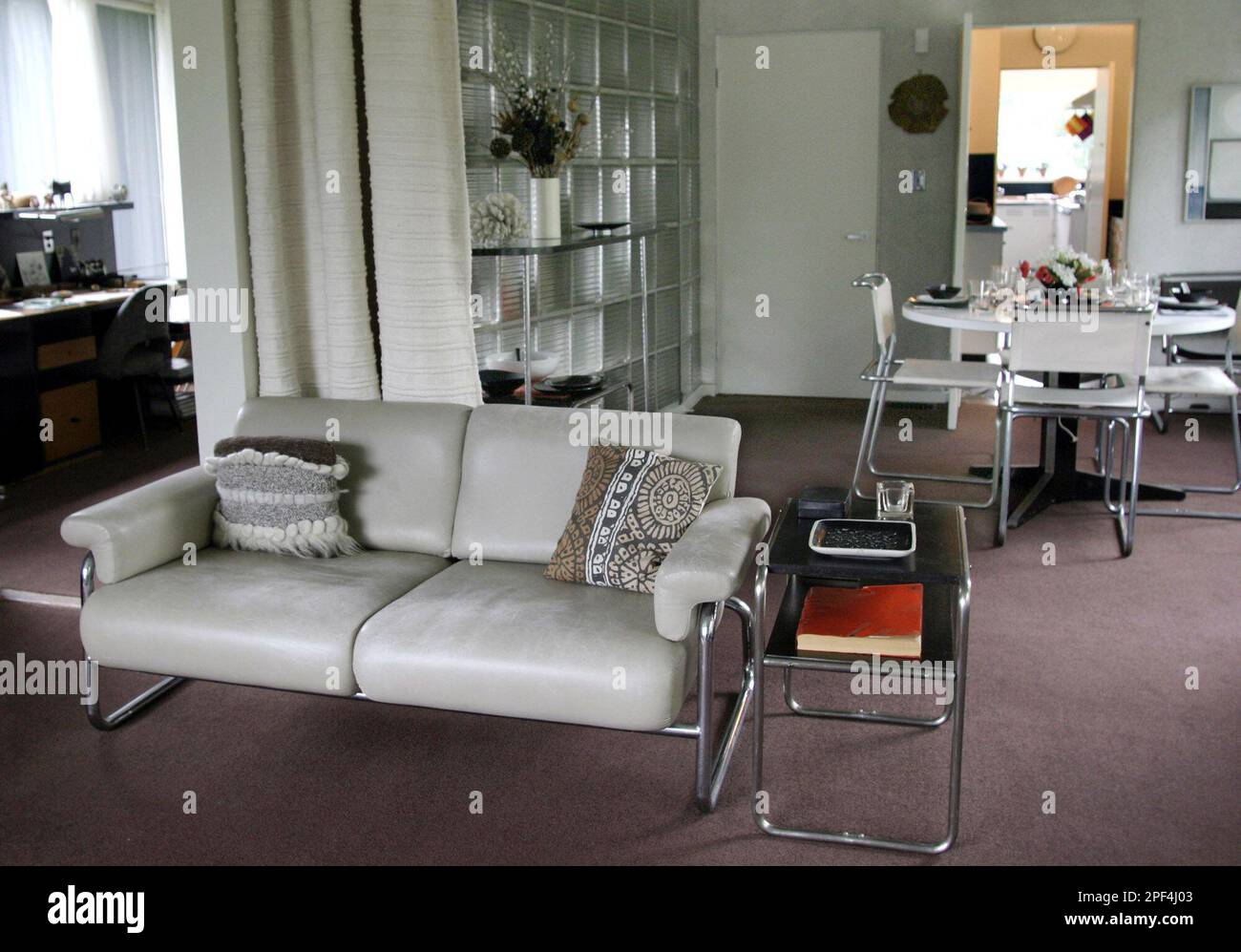 This is an interior view seen Monday, Sept. 29, 2003 of the Gropius ...