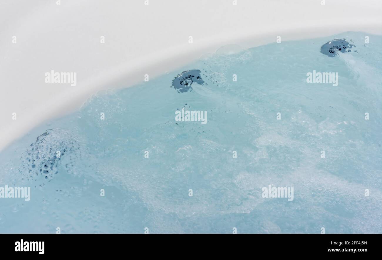 Whirlpool with water Stock Photo - Alamy