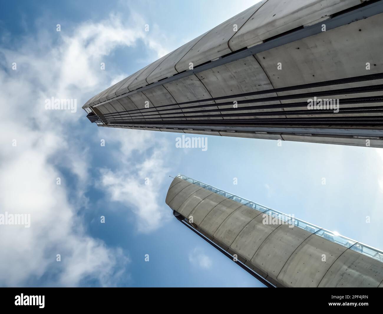 New Lift Bridge Jacques Chaban-Delmas Spanning the River Garonne at ...