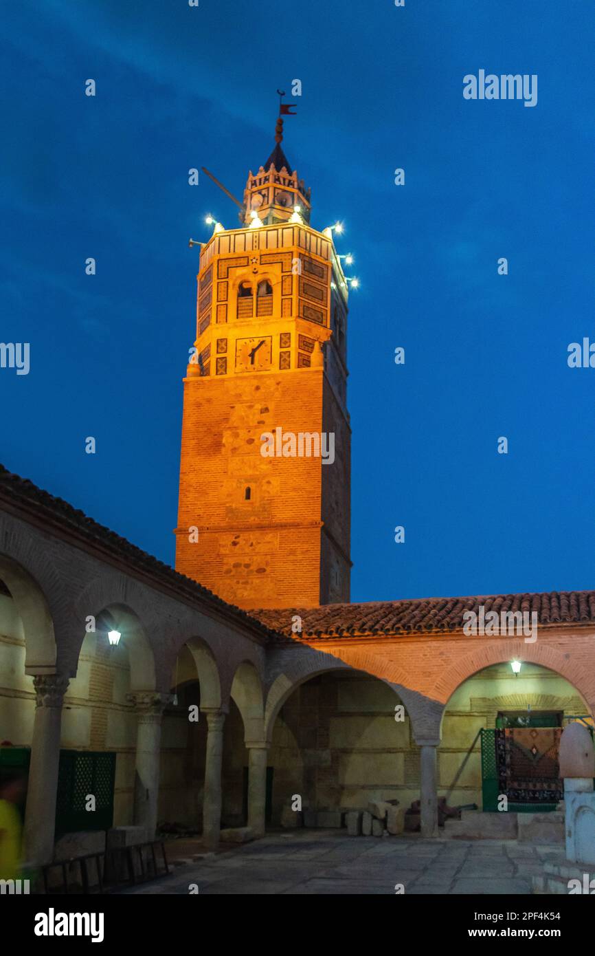 The Great Mosque of Testour in Tunisia, North Africa Stock Photo - Alamy