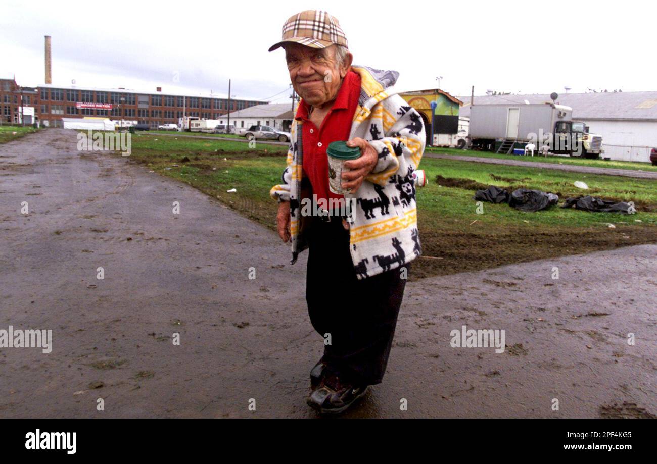 Norbert "Pete" Terhurn, 73, better known as Poobah, the fire-eating ...