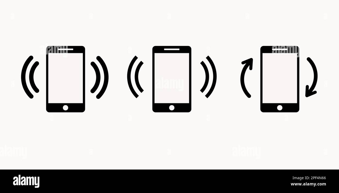 set of phone icons Stock Vector Image & Art - Alamy