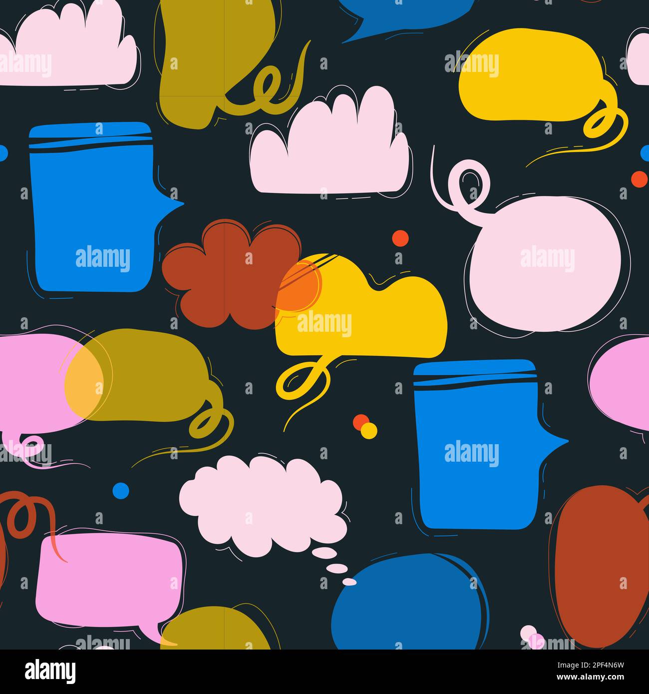 Abstract bubbles cute colorful wallpaper hi-res stock photography and ...