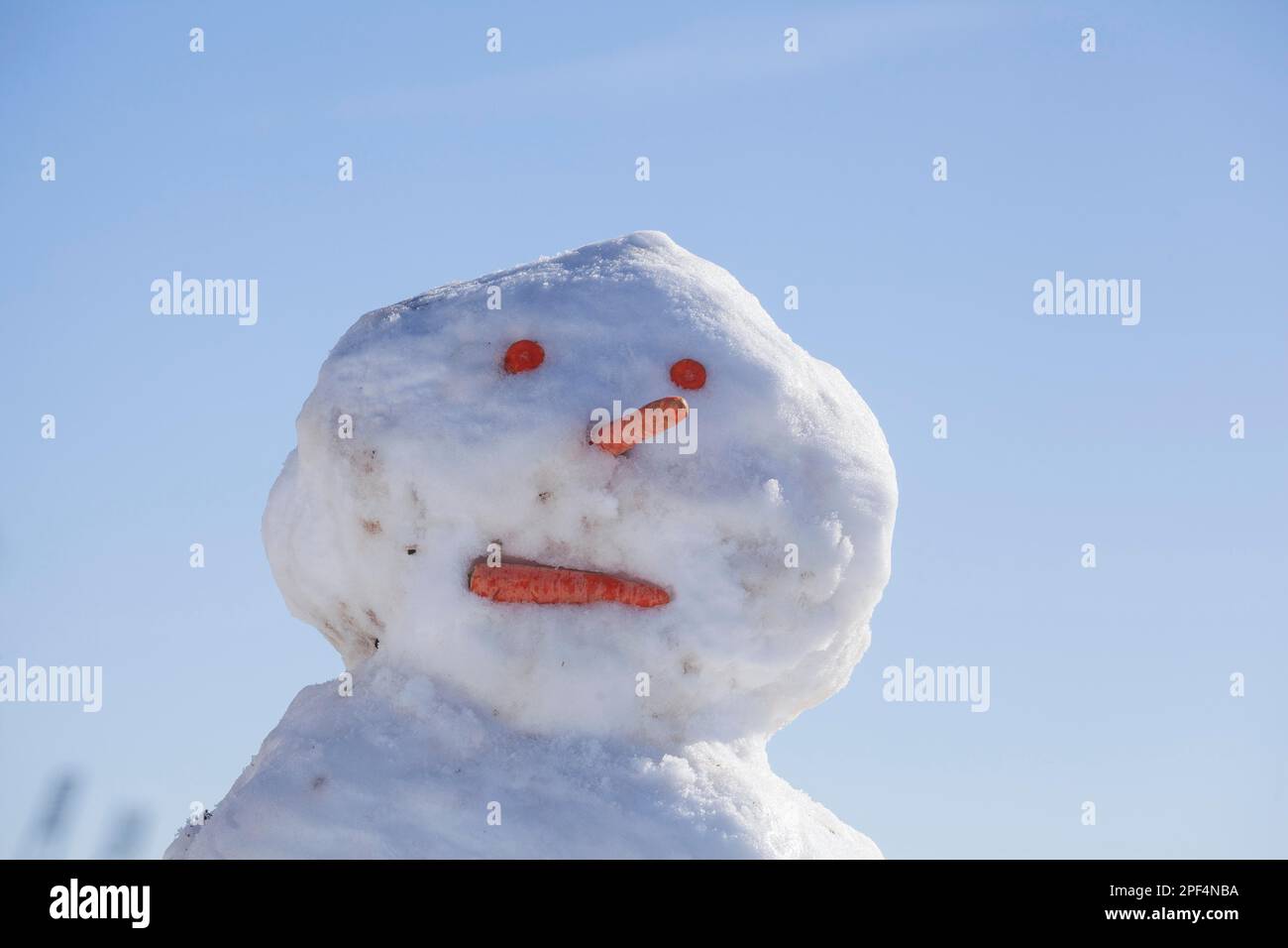 Snowman mood hi-res stock photography and images - Alamy