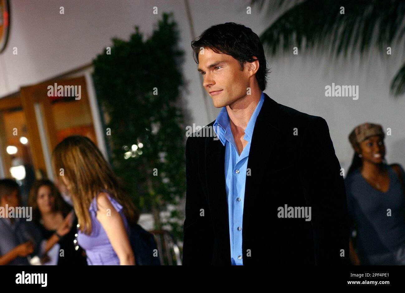 Seann William Scott, who co-stars in "The Rundown," poses for ...