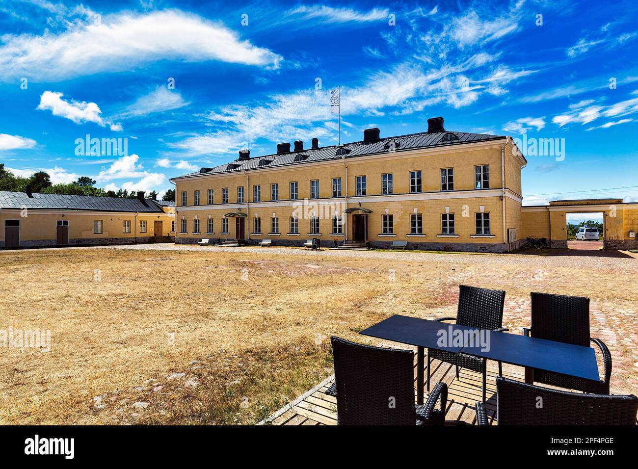 Historic Post & Customs House from 1828, courtyard, architects Carl ...