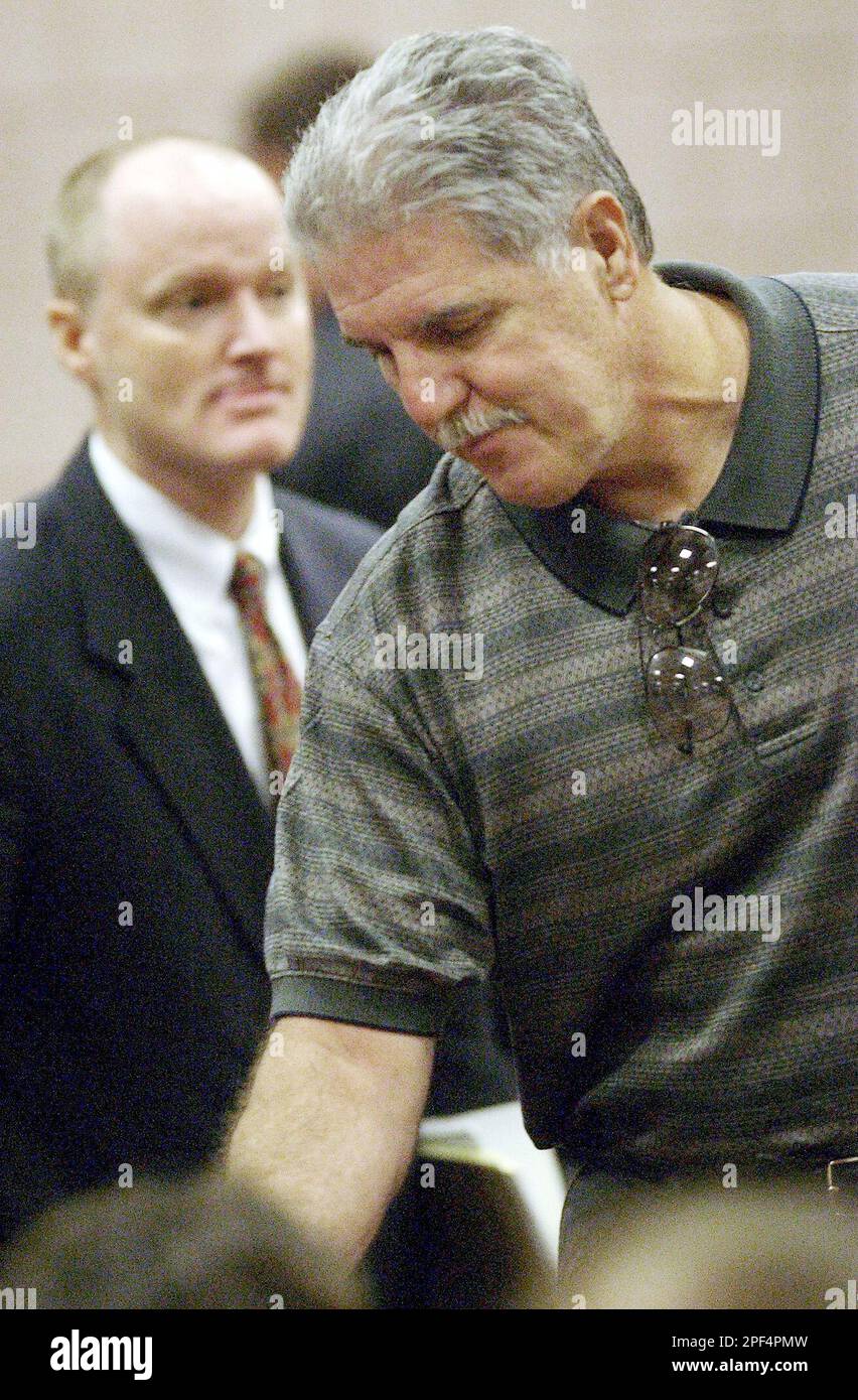 Suspended Davidson County Sheriff Gerald Hege prepares to leave ...