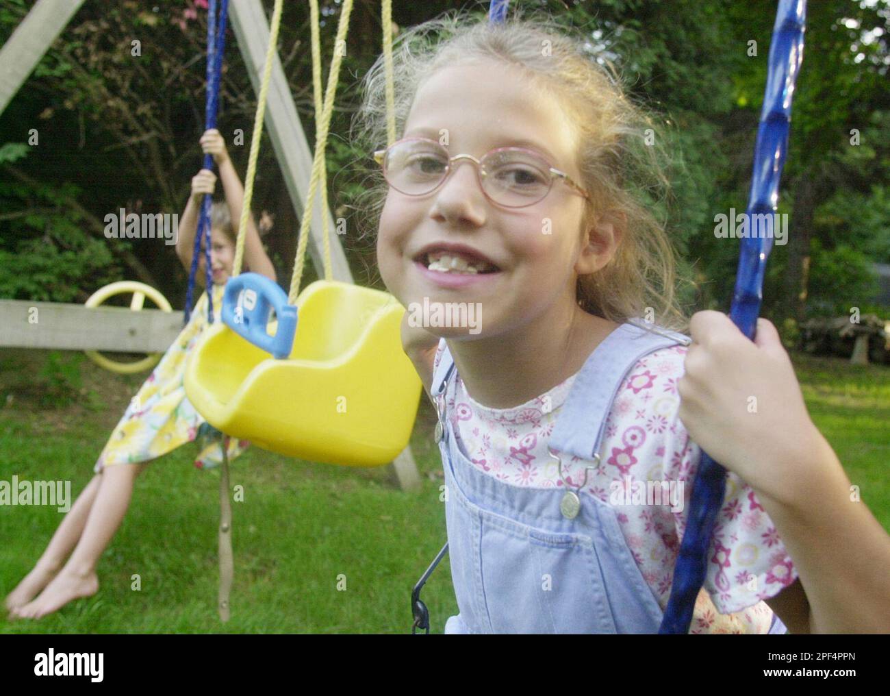 Elizabeth Olsson is still an active second-grade student with big ...