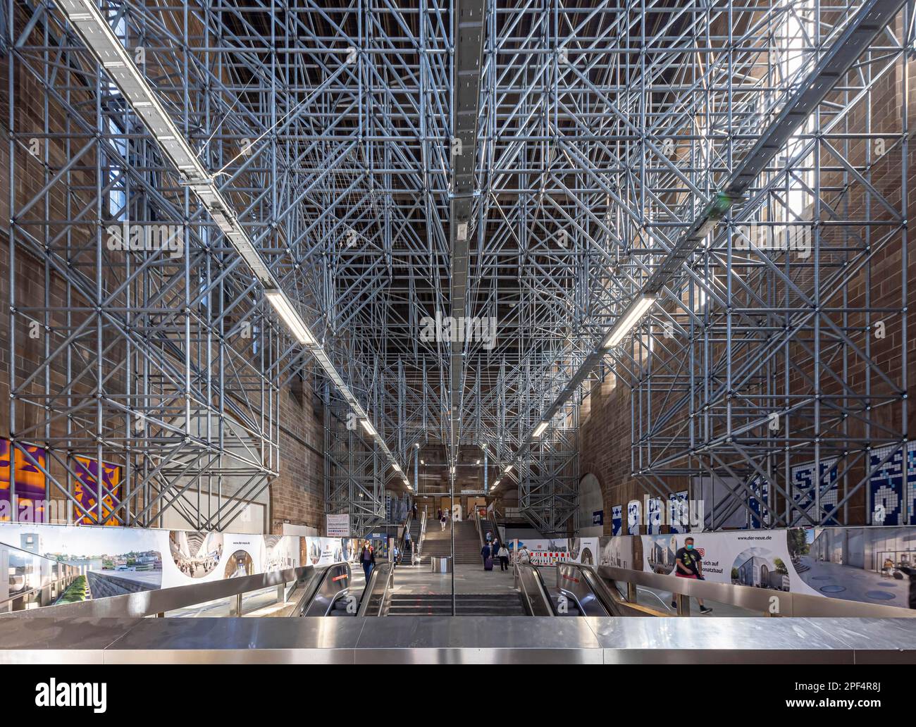 Construction site main station, Stuttgart 21 project, S21, the heritage ...
