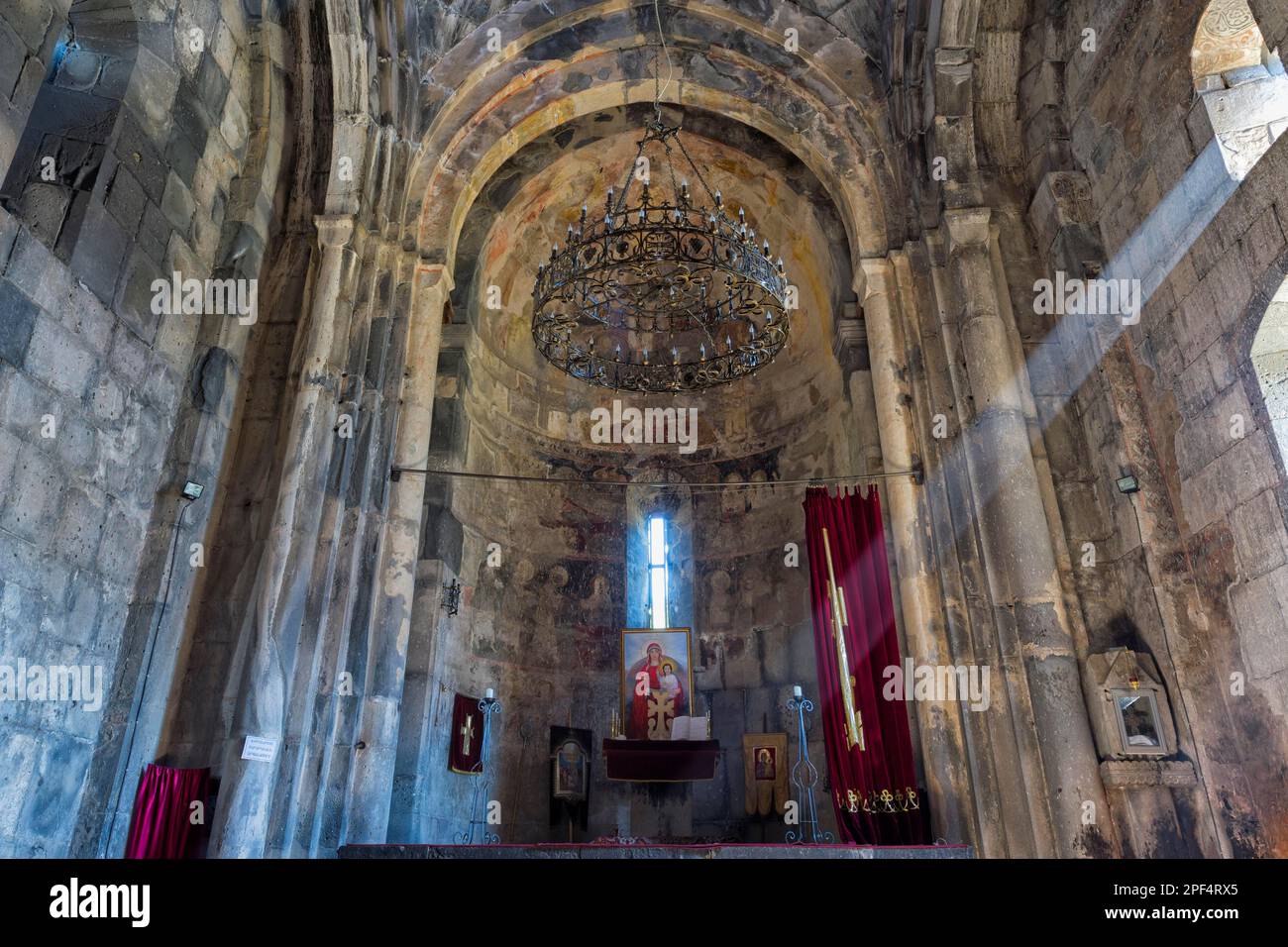 11th century Haghpat Monastery, interior, Haghpat, Lorikeet Province ...